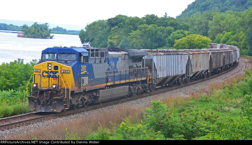 CSX 381, CP's River Sub.
